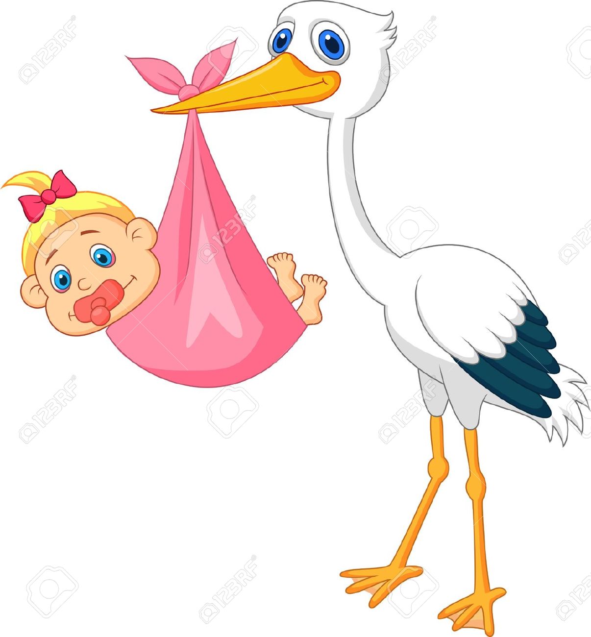 Storch Mit Baby Lizenzfreie Bilder Und Fotos Kaufen – ZMGOV